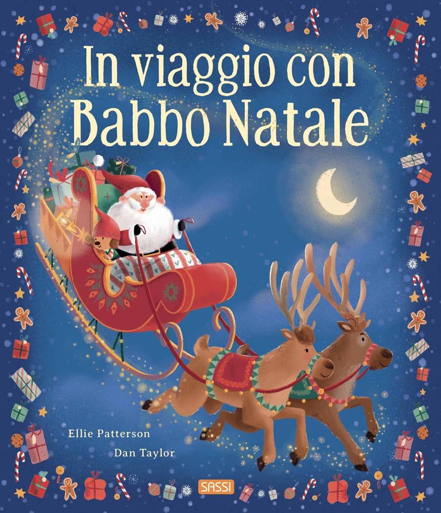 SASSI EDITORE PICTURE BOOKS - IN VIAGGIO CON BABBO NATALE | GIOCHI DI CLEM