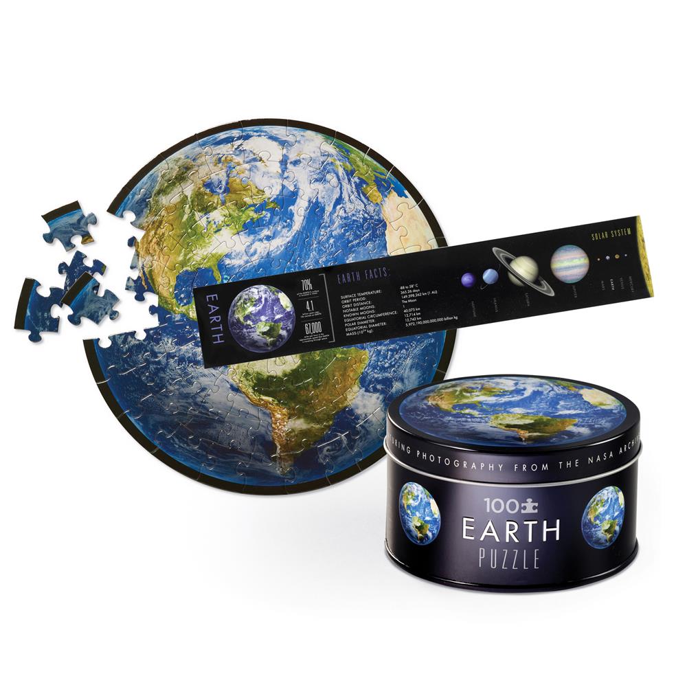 CROCODILE CREEK PUZZLE EARTH - NASA TIN 100PZ 43301 | GIOCHI DI CLEM